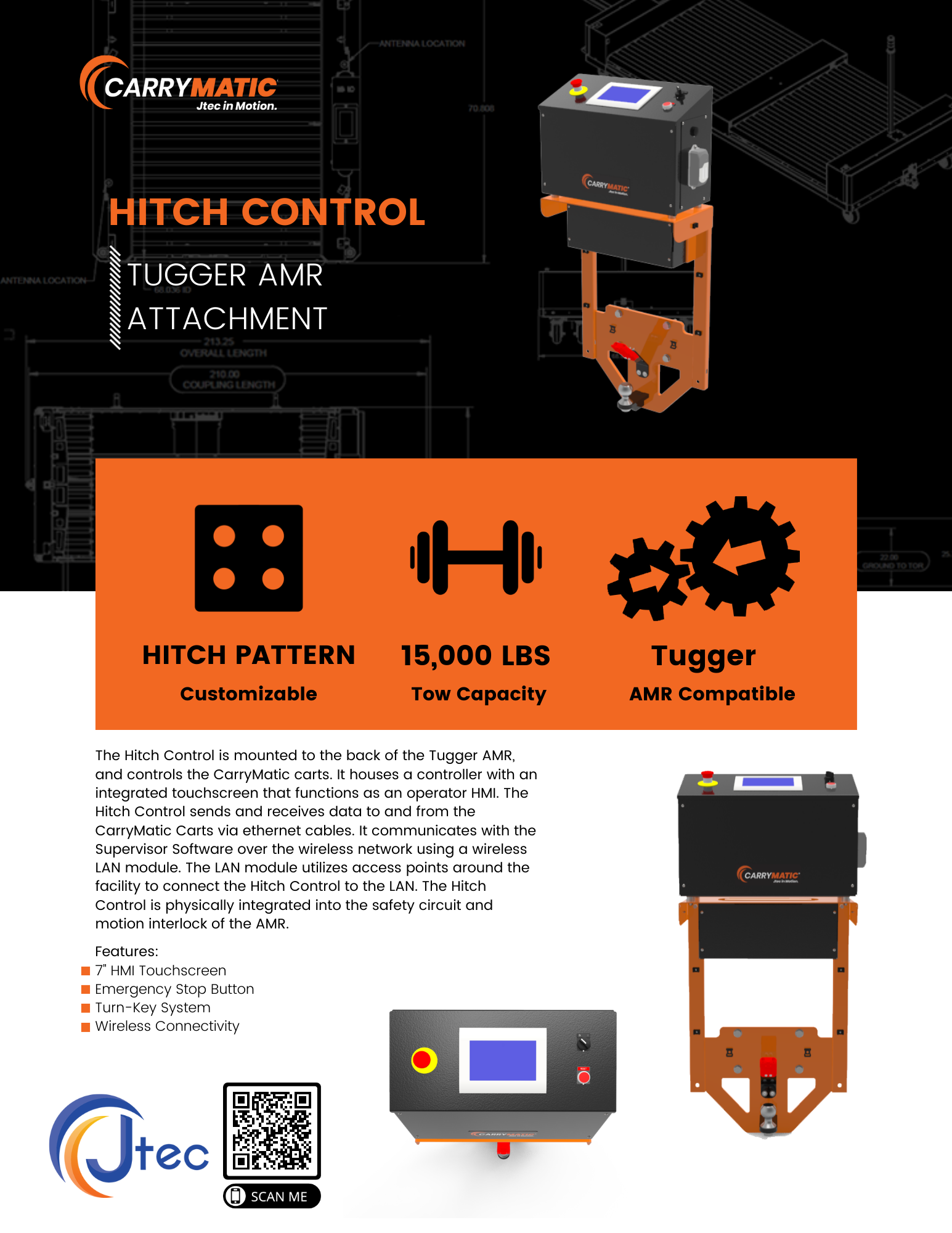 Hitch Control - Spec Sheet - Jtec Products